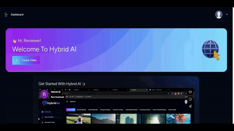 Hybrid AI Review: Create Viral Hybrid Human & Animal Videos Fast