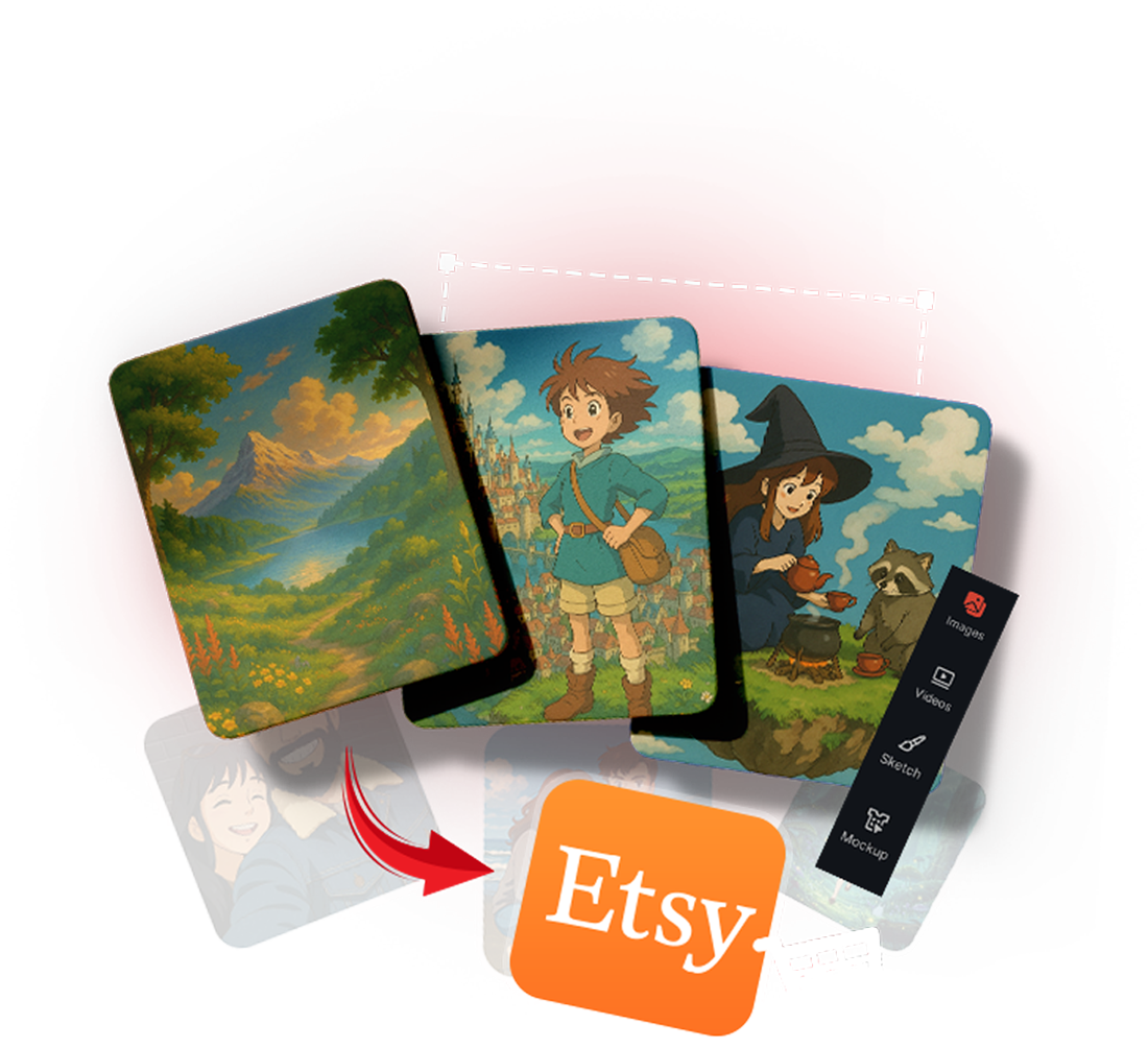Ghibli Studio AI - Push Button