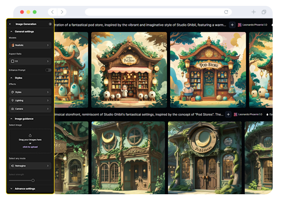 Ghibli Studio AI - Push Button