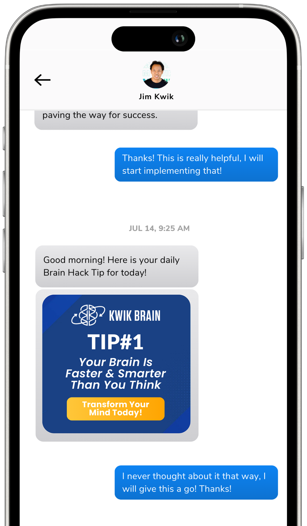 Kwik Brain 30 Brain Hack Tips!